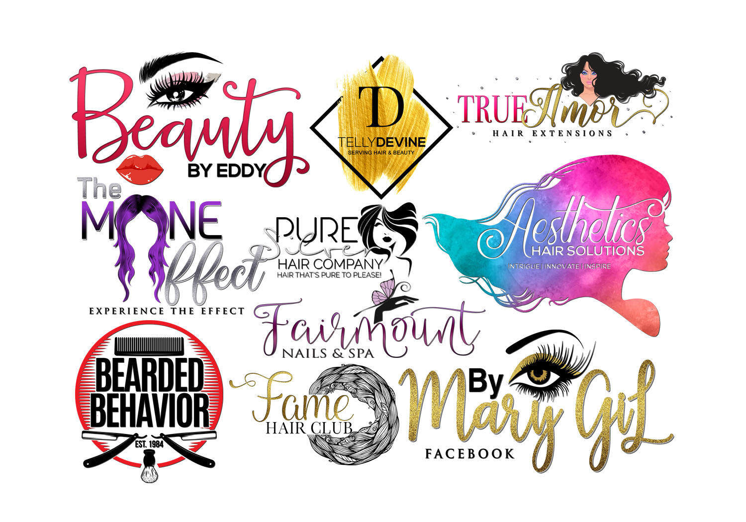 Hair Salon Logo | SignatureLogoDesign
